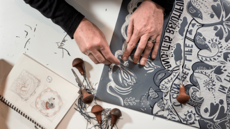 5 Ways To Sharpen A Lino Cutting Tool | Sustain The Art