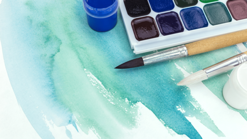 Step-by-Step: How To Watercolor On Fabric | Sustain The Art